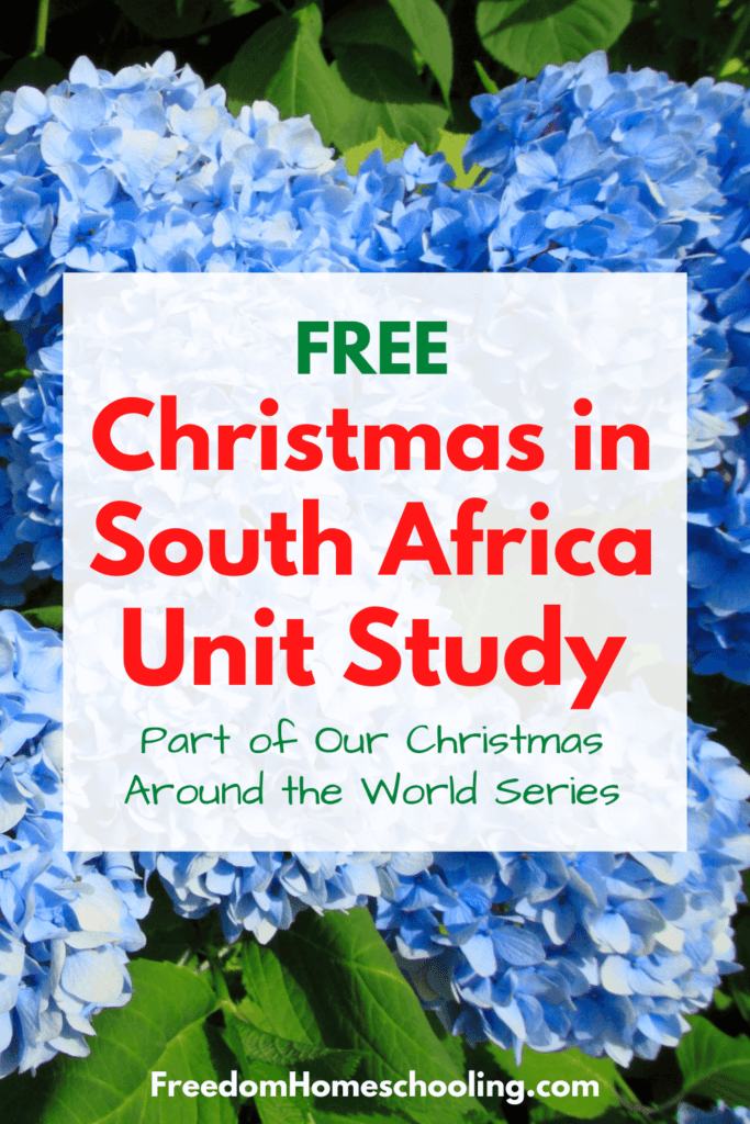 Christmas in South Africa Unit Study - Freedom Homeschooling